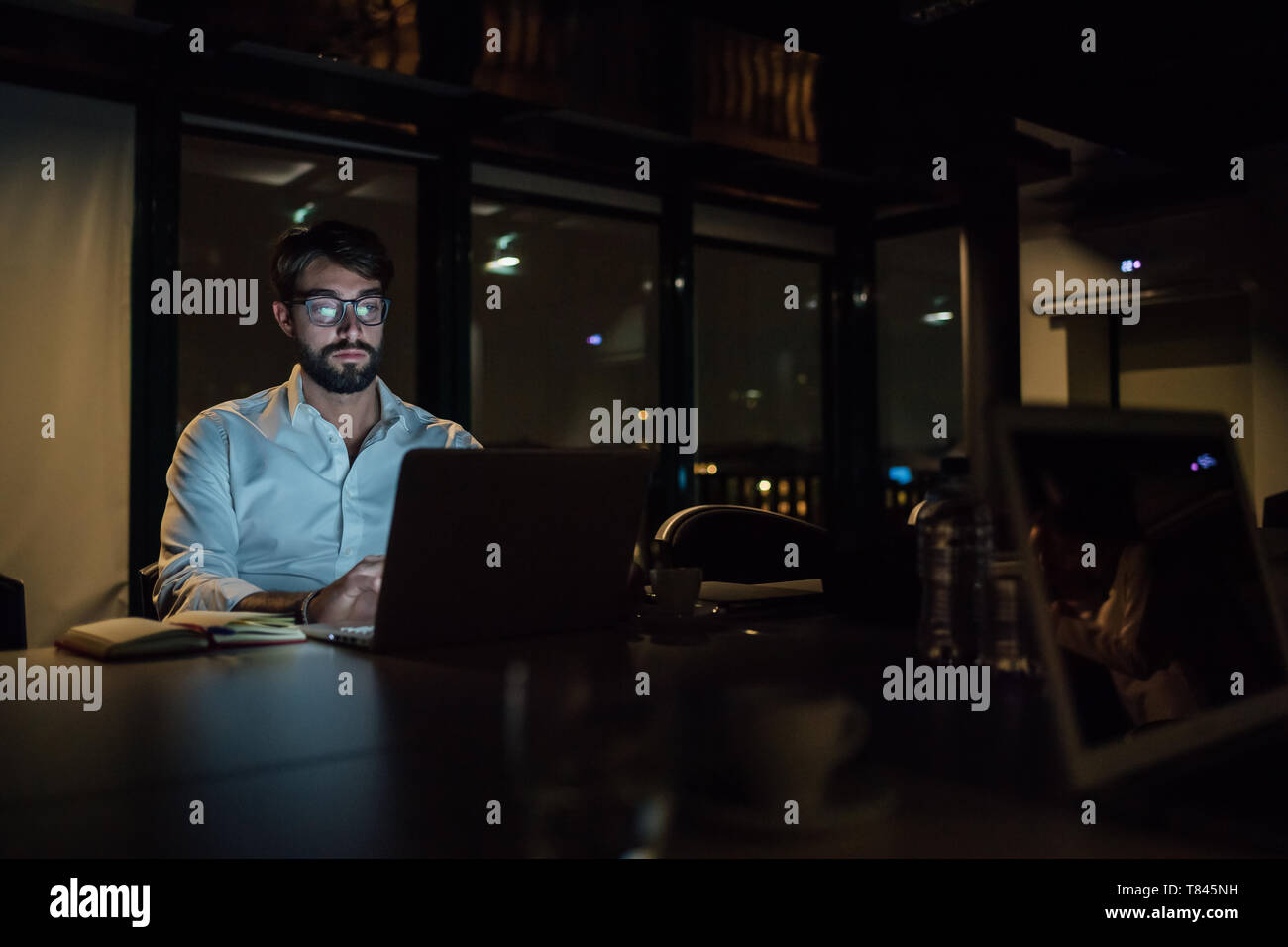 Night typing hi-res stock photography and images - Alamy
