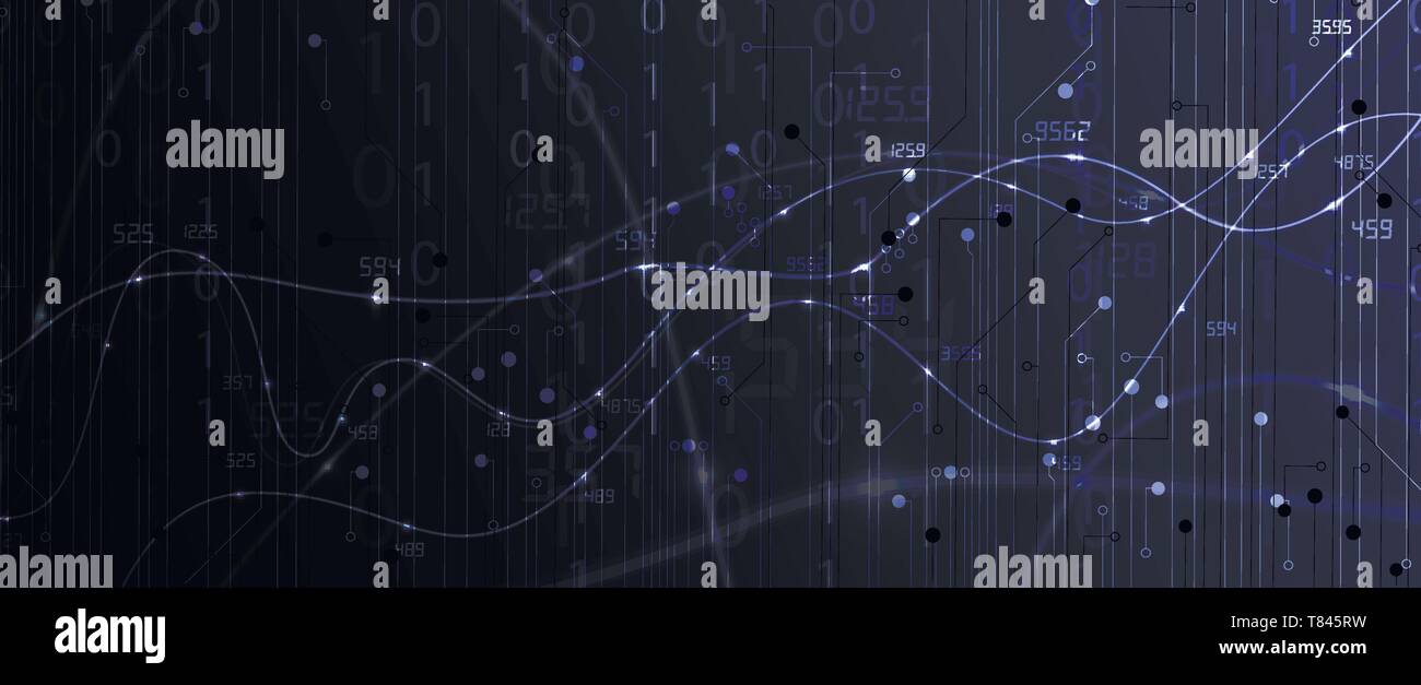 abstract futuristic fade computer technology business background Stock ...