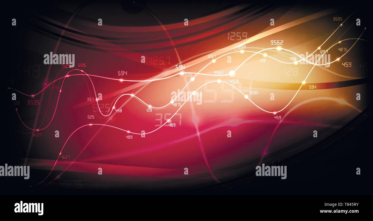 abstract futuristic fade computer technology business background Stock ...