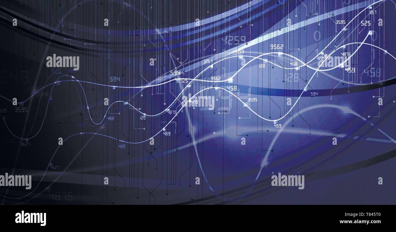 abstract futuristic fade computer technology business background Stock ...