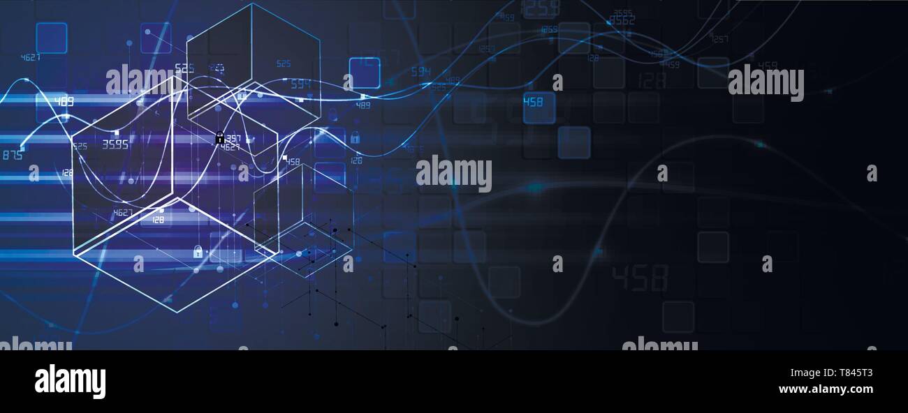 abstract futuristic fade computer technology business background Stock ...