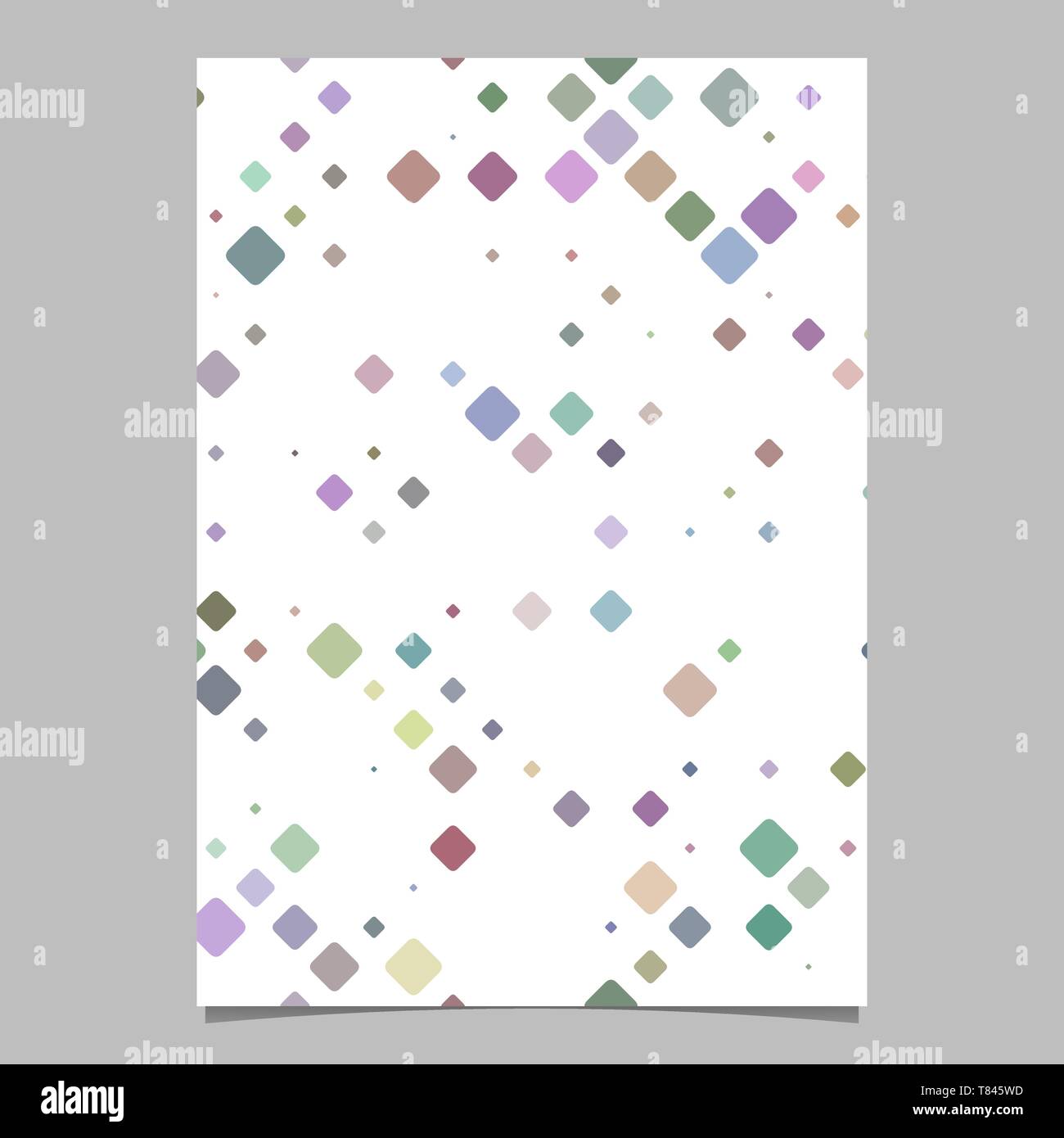 Colorful geometric diagonal square pattern background page template Stock Vector Image & Art - Alamy