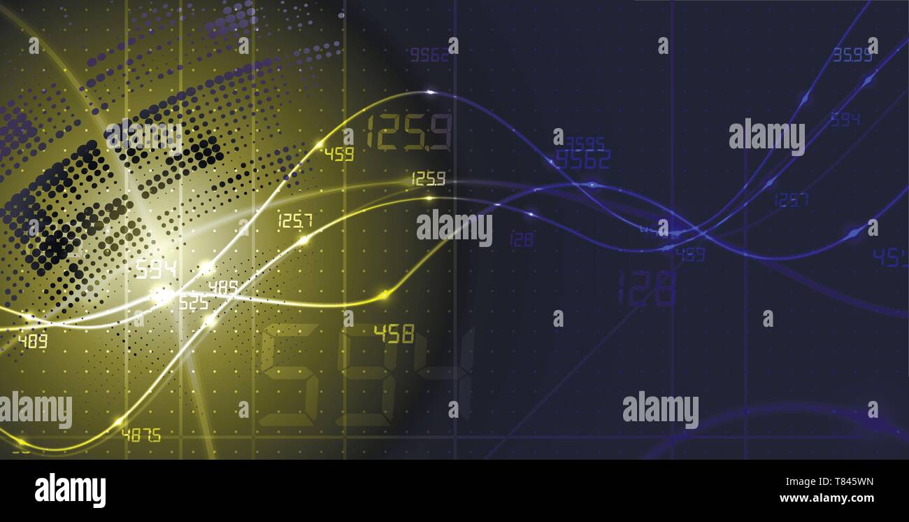 abstract futuristic fade computer technology business background Stock ...