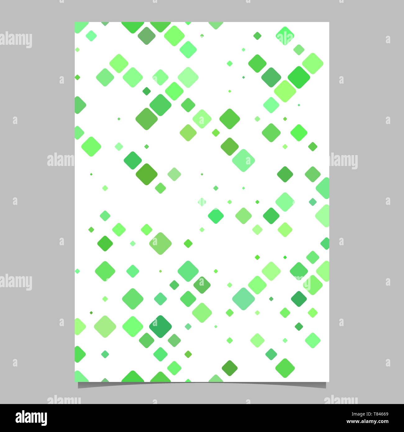 Cover page green illustration hi-res stock photography and images - Alamy