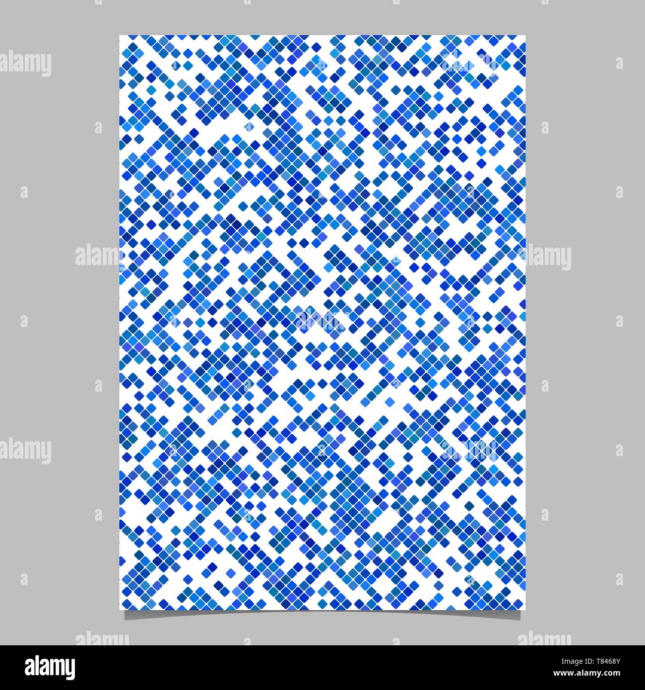 Abstract rounded square pattern background poster template Stock Vector Image & Art - Alamy