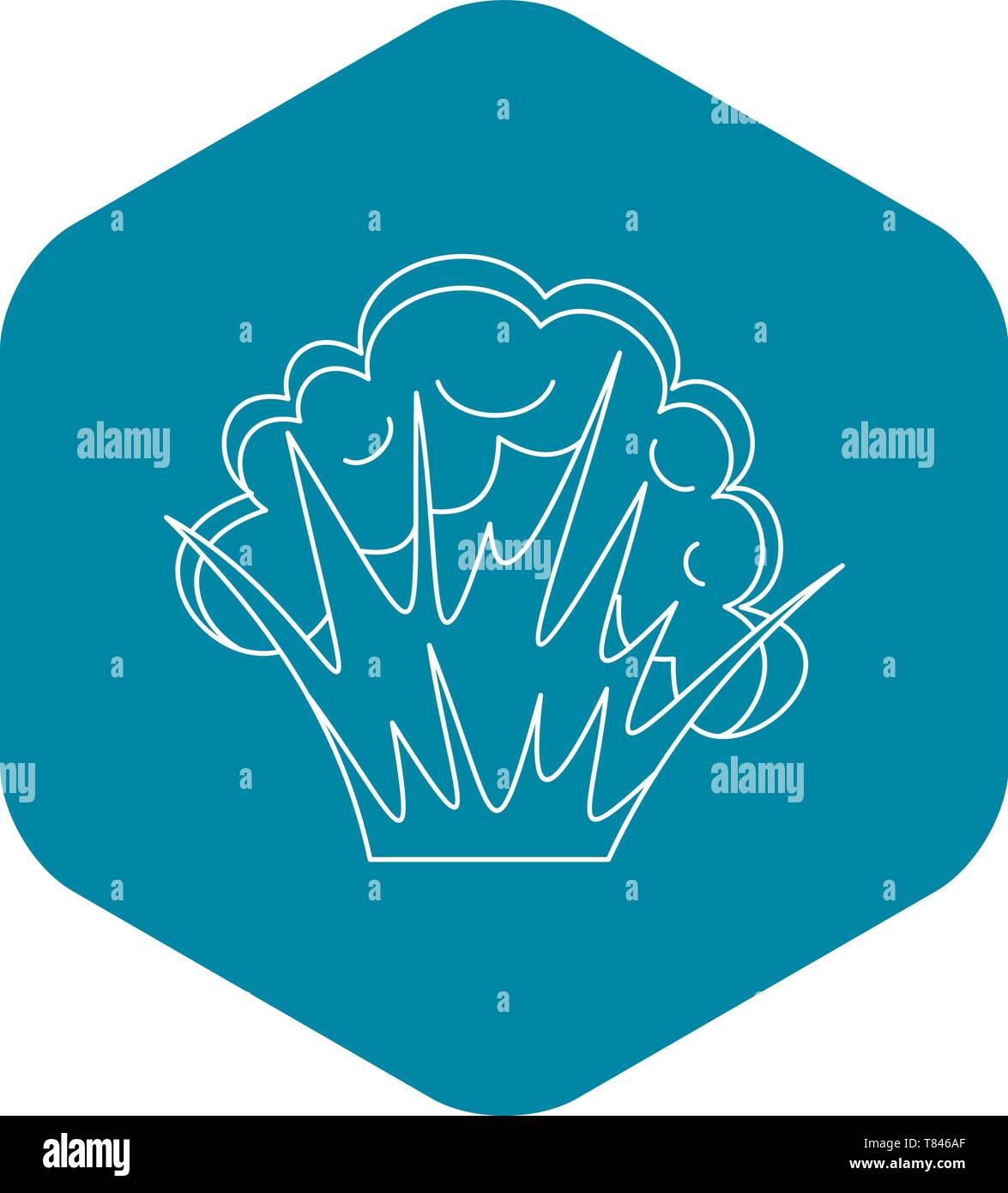 Spica icon, outline style Stock Vector Image & Art - Alamy