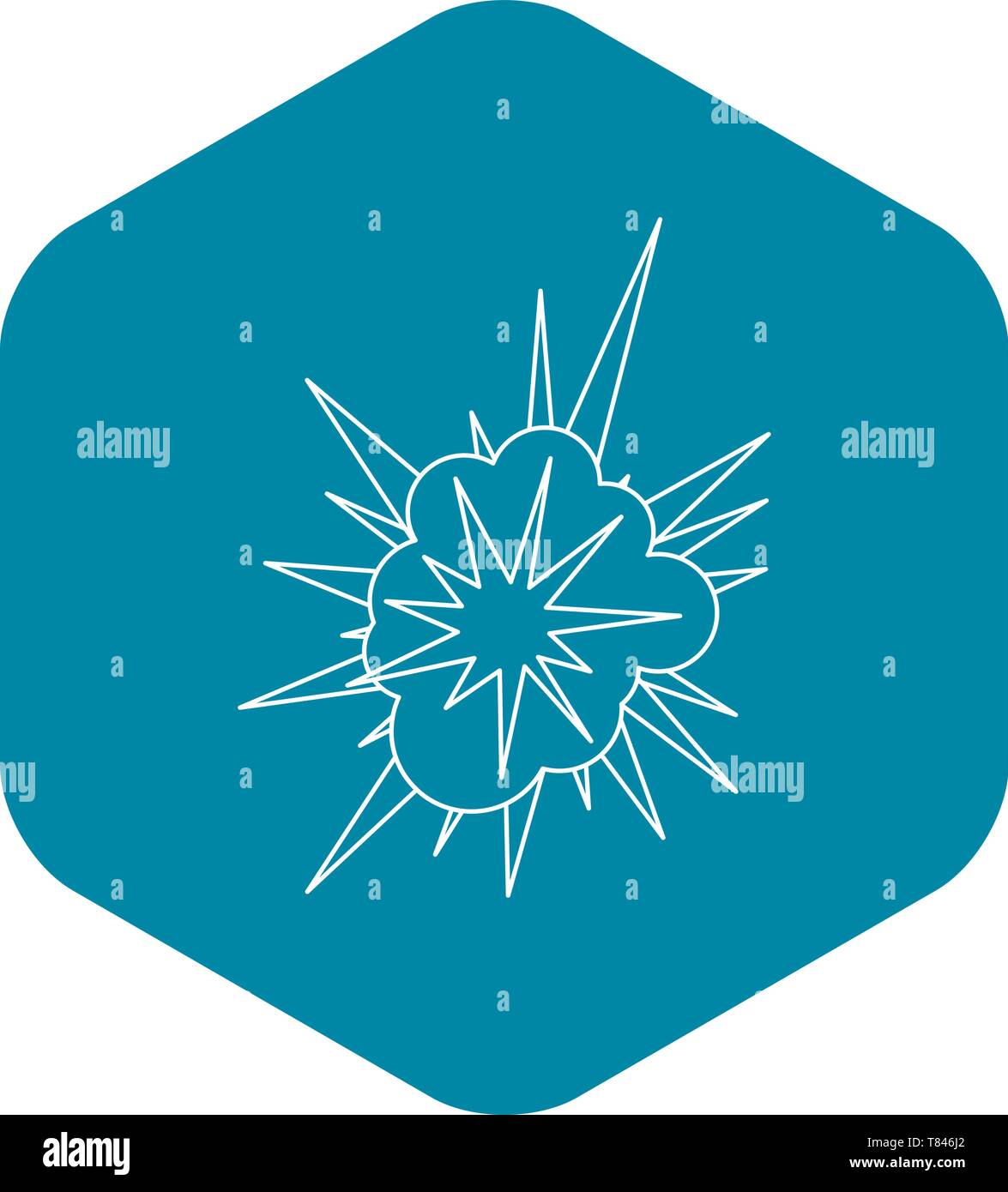 Spica icon, outline style Stock Vector Image & Art - Alamy