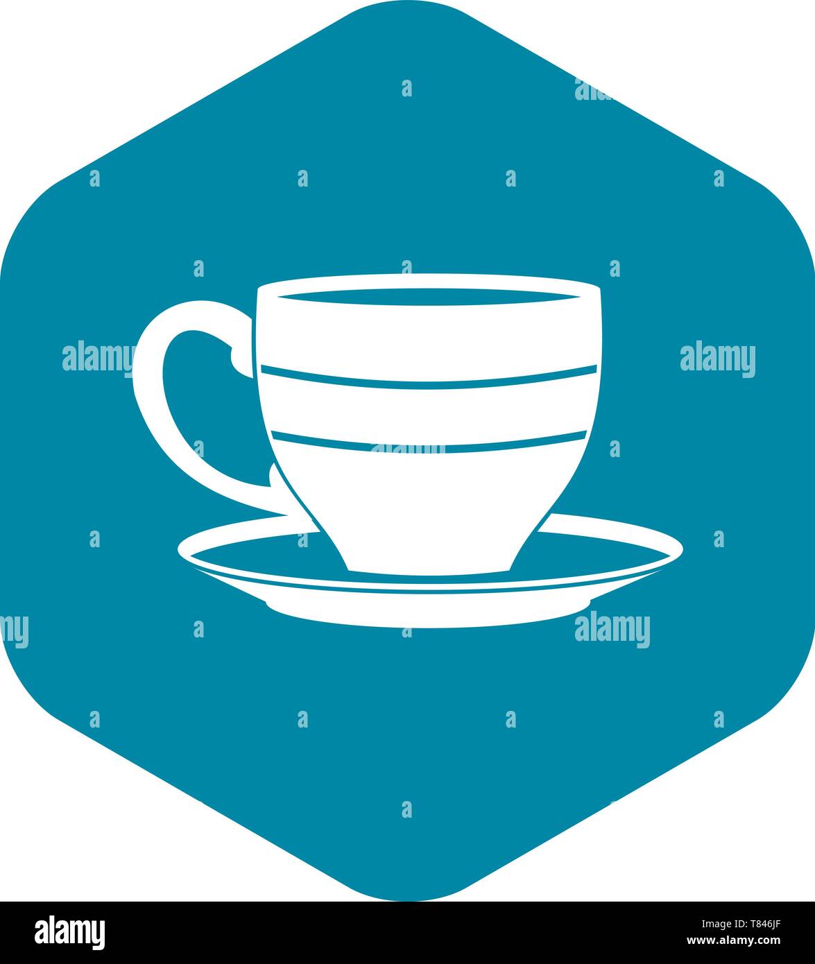 Cup icon, simple style Stock Vector Image & Art - Alamy