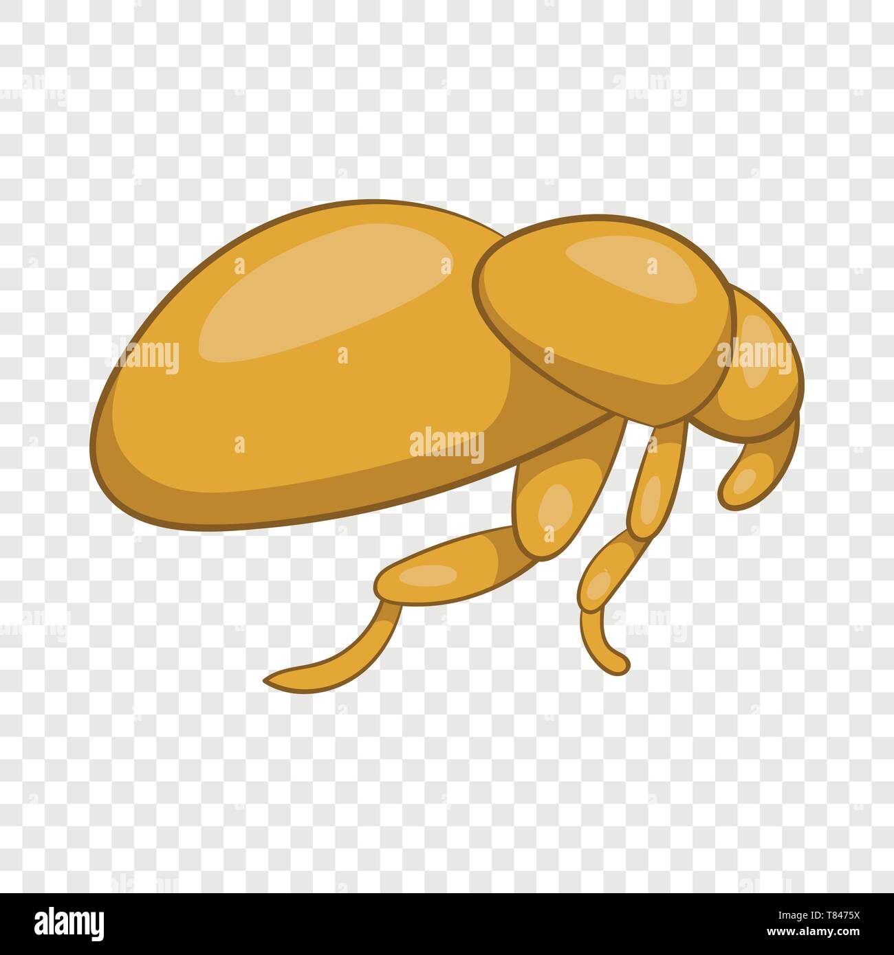 Flea icon, cartoon style Stock Vector Image & Art - Alamy