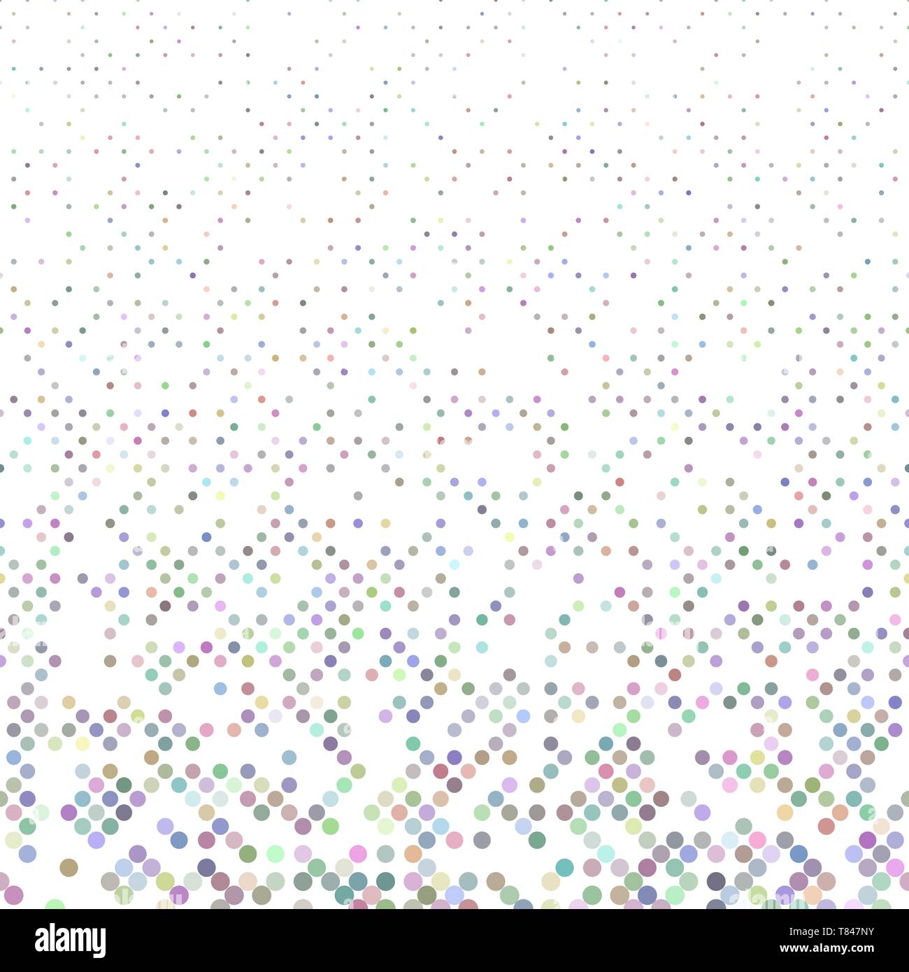 Colorful abstract circle pattern background - illustration from small ...