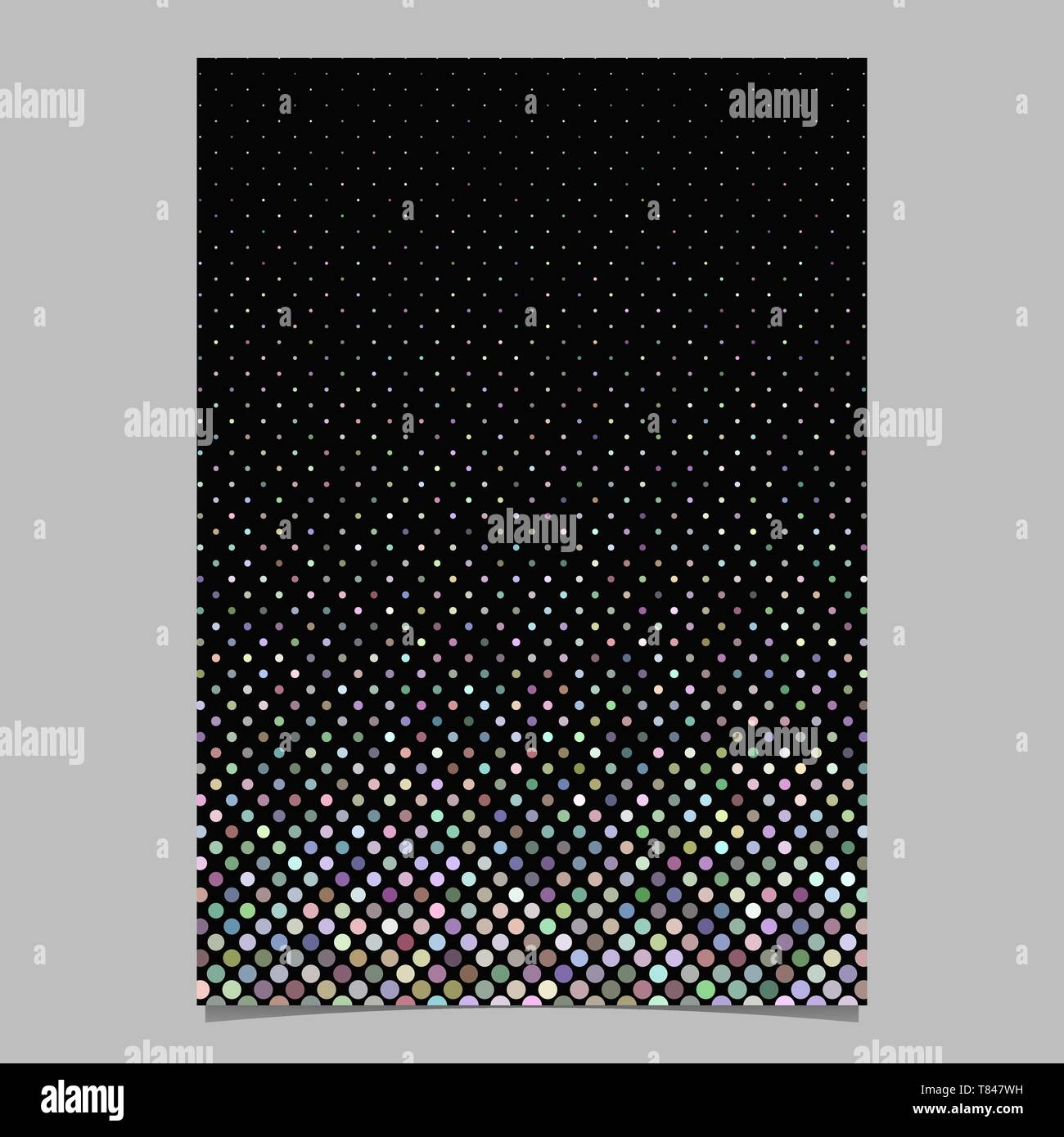 Repeating circle pattern poster template background Stock Vector Image ...