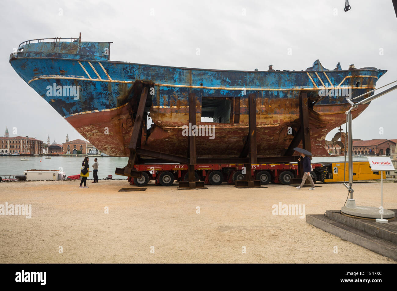 Christoph Buchel Shipwreck High Resolution Stock Photography and Images ...