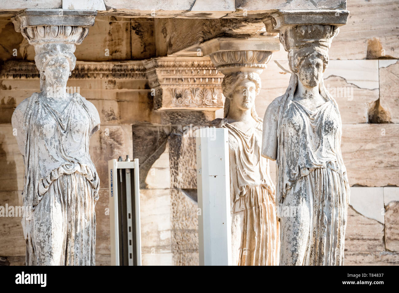 Erechtheion Porch Of The Caryatids Acropolis Athens // ATHENS, Greece — The Porch of the ...