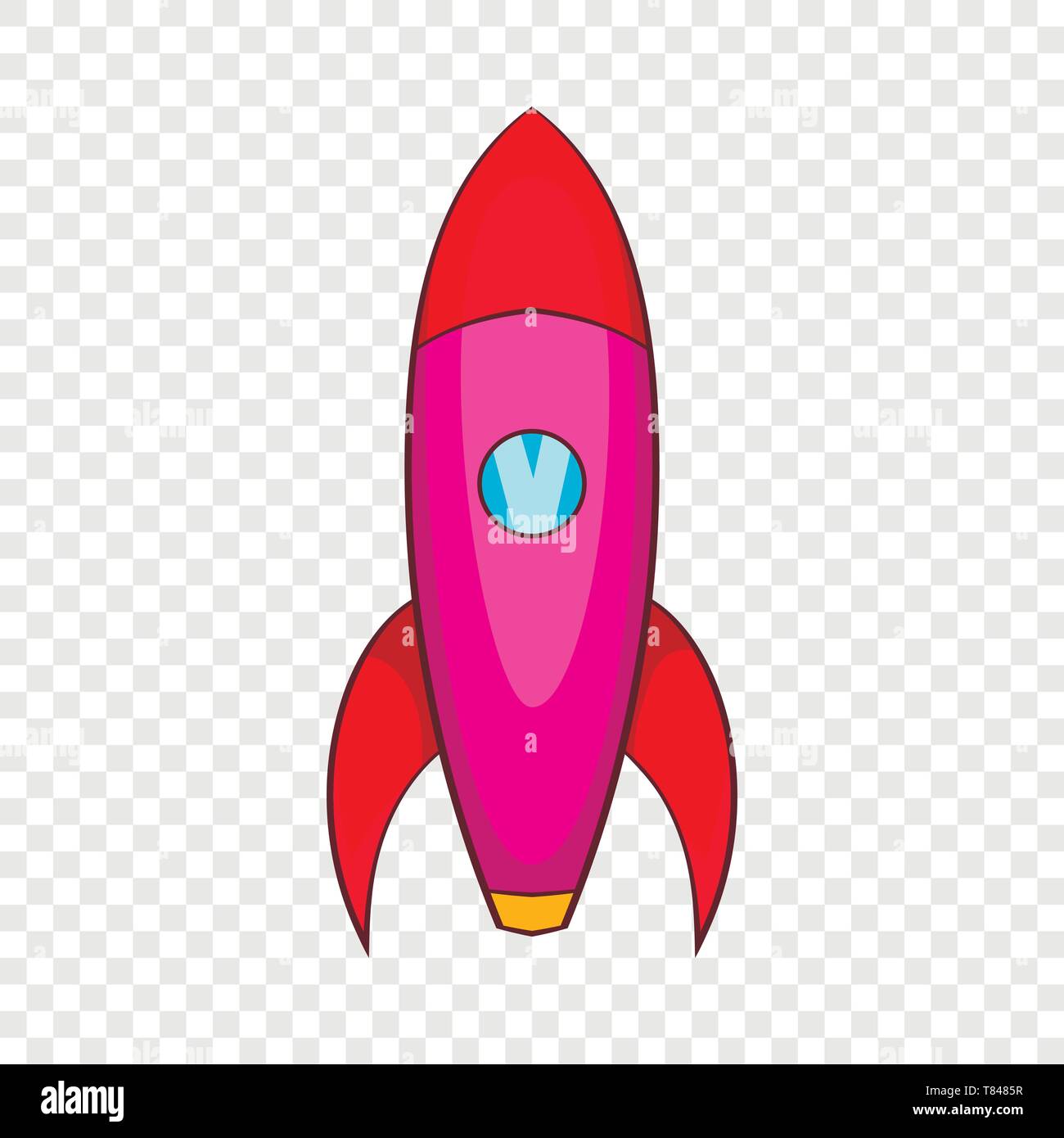 Long rocket icon, cartoon style Stock Vector Image & Art - Alamy