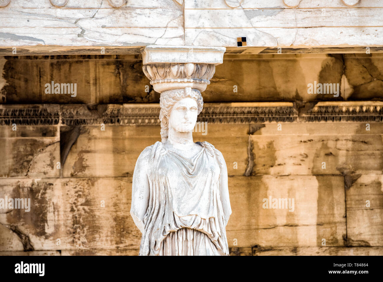 Ruins erechtheion porch maidens hi-res stock photography and images - Alamy