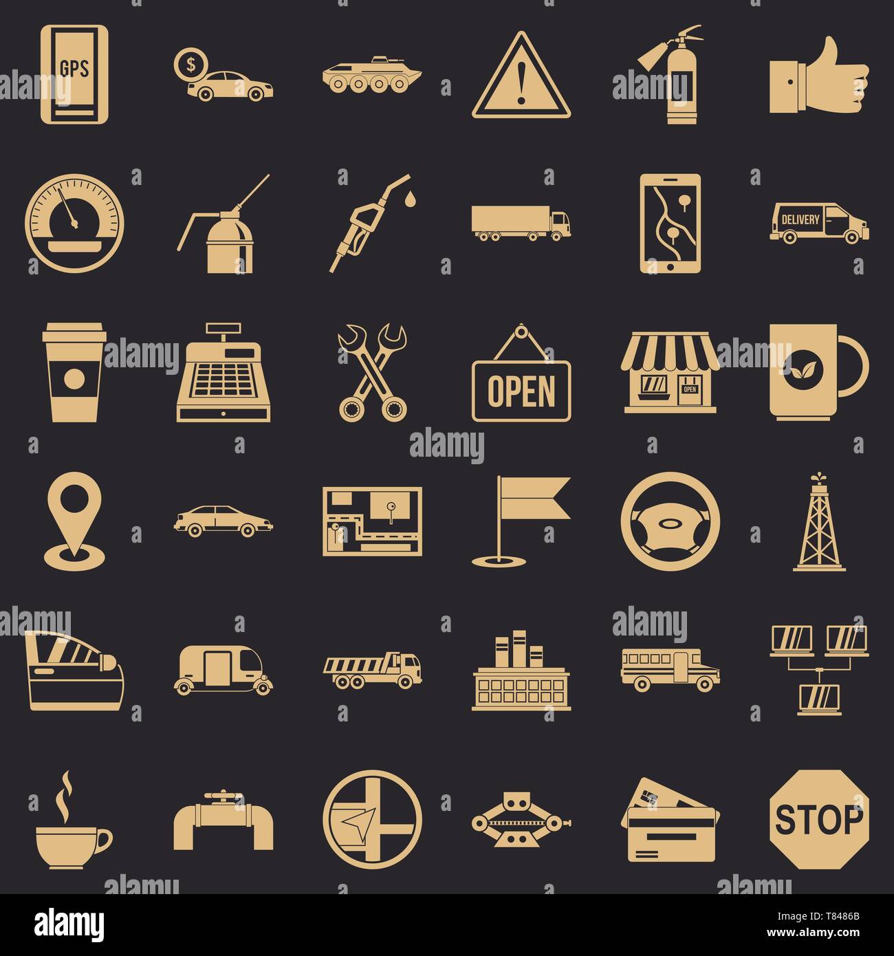 Power station hand stop Stock Vector Images - Alamy