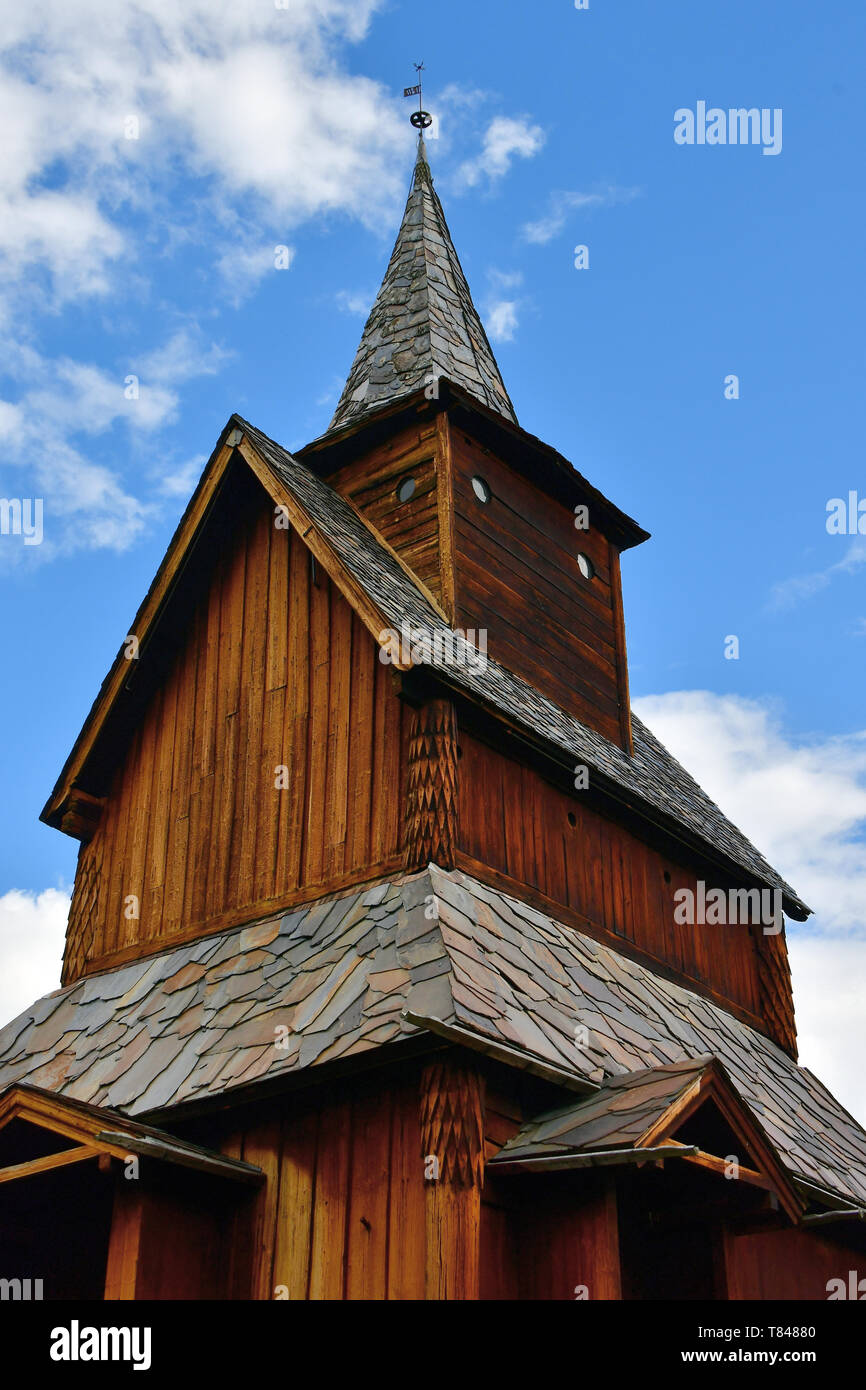 Torpo Stave Church, built in 1192, Torpo, Norway, Scandinavia, Europe ...