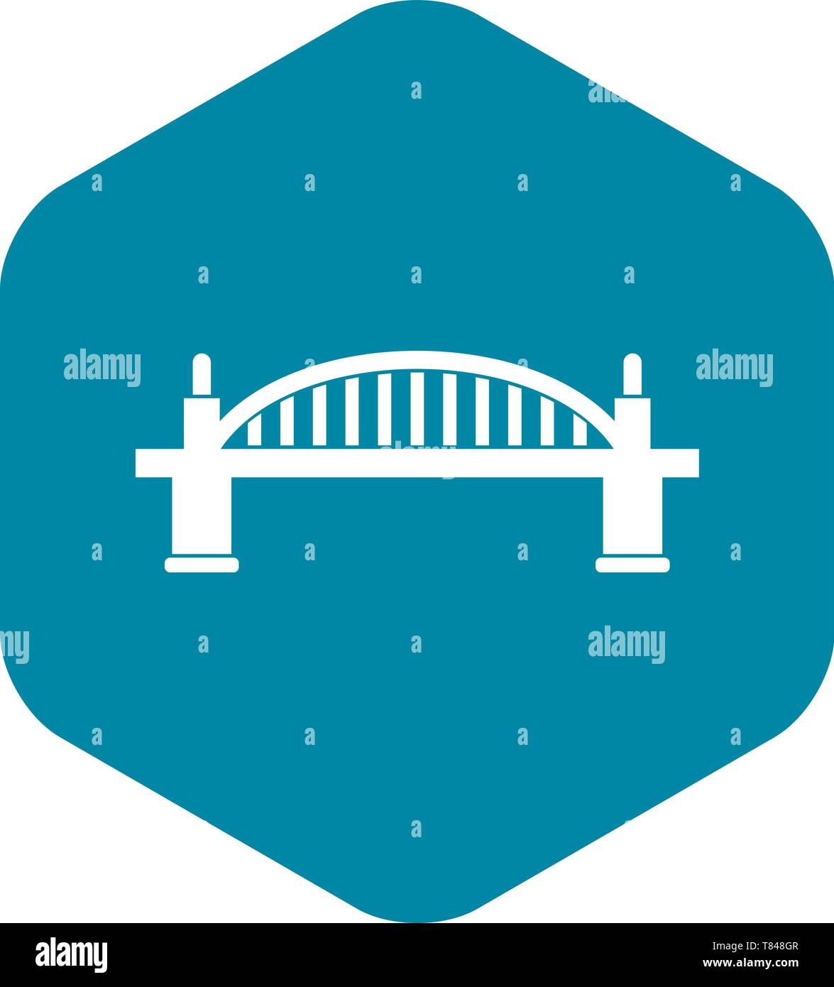 Bridge icon, simple style Stock Vector Image & Art - Alamy