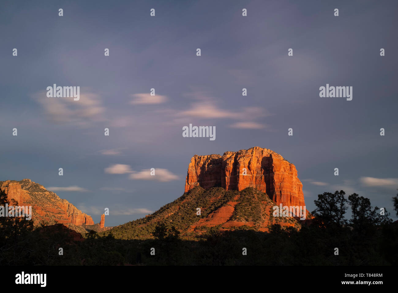 Scenic landscapes at sunset, Sedona, Arizona, USA Stock Photo - Alamy