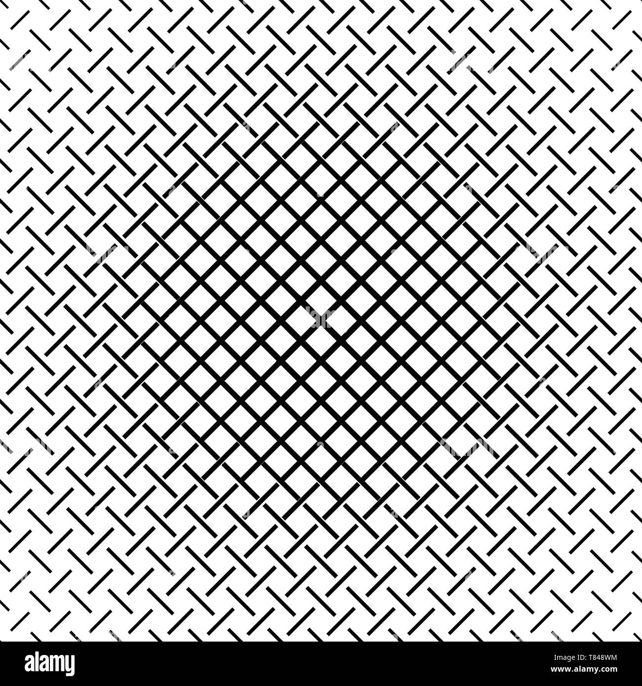 Retro halftone pattern background from short lines Stock Vector Image ...