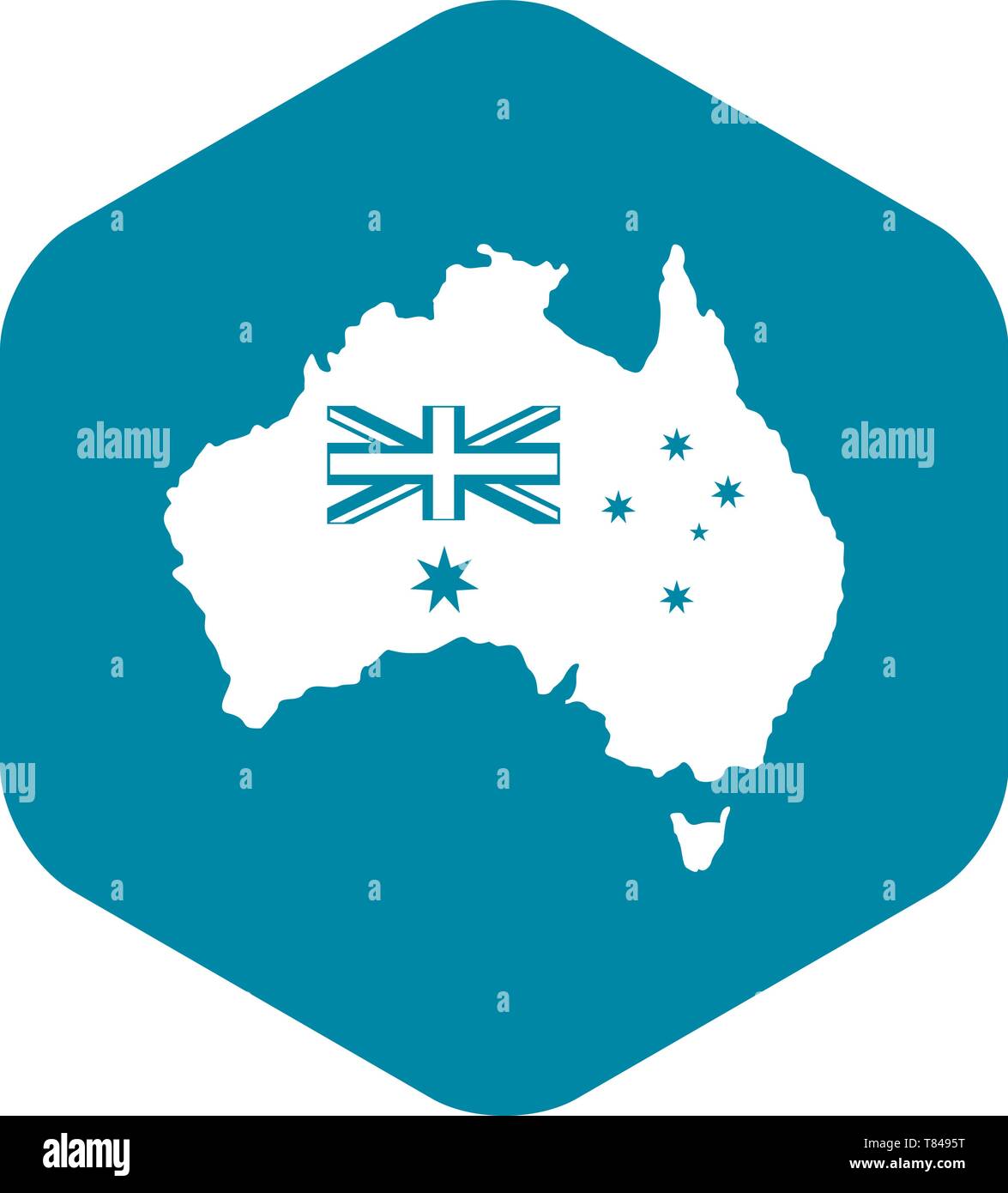 Australia icon, simple style Stock Vector Image & Art - Alamy