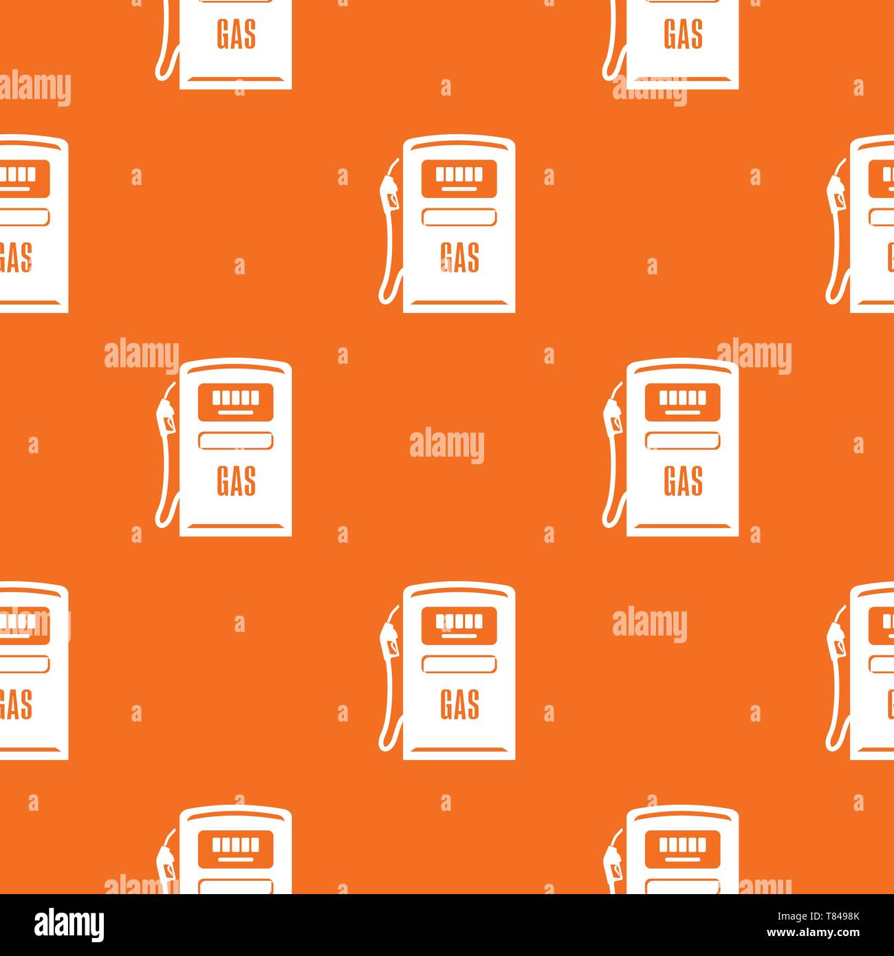 Gas column pattern vector orange Stock Vector Image & Art - Alamy