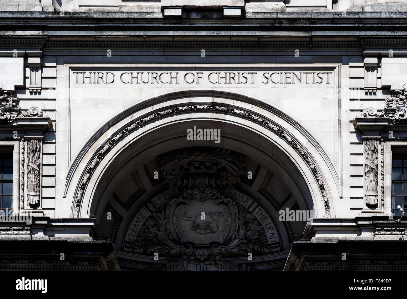 Church of Christ Scientist Stock Photo - Alamy