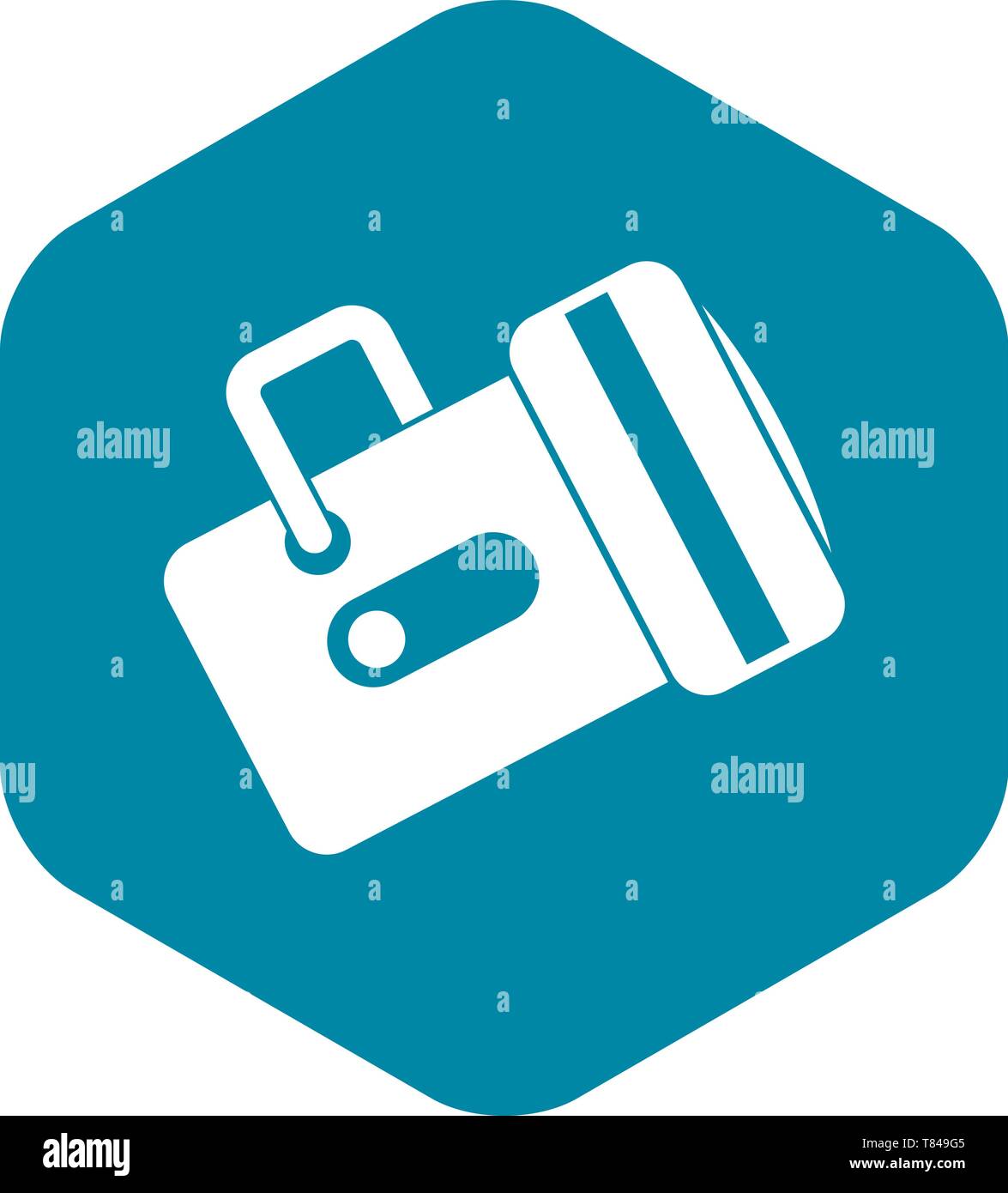Flashlight icon, simple style Stock Vector Image & Art - Alamy