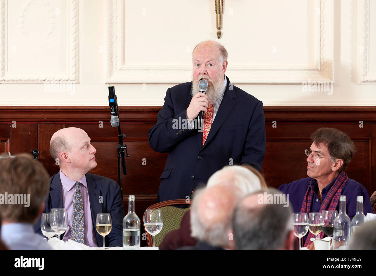 Christopher House at The Oldie Literary Lunch 07/05/19 Stock Photo - Alamy