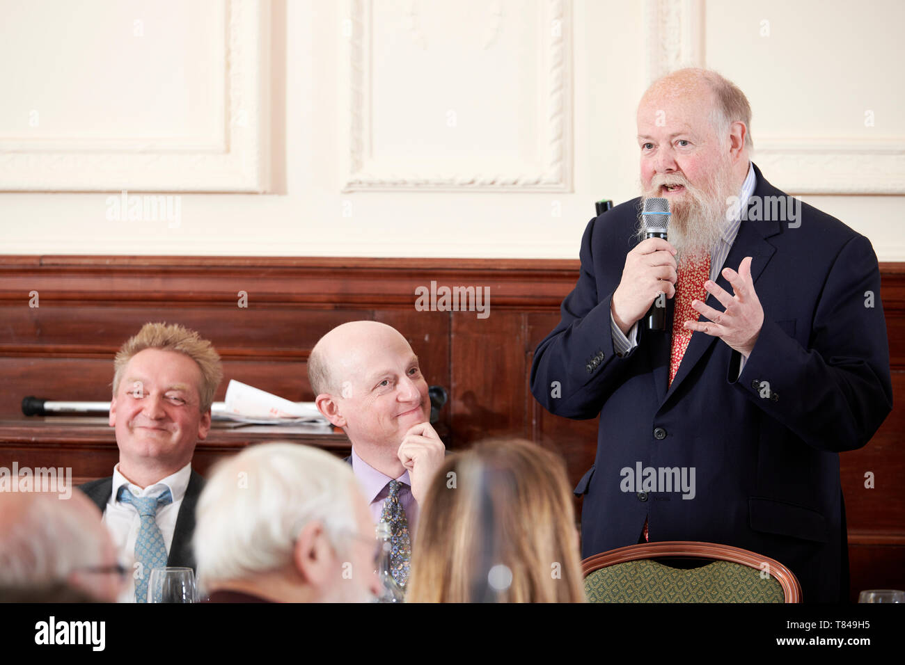 Christopher House at The Oldie Literary Lunch 07/05/19 Stock Photo - Alamy