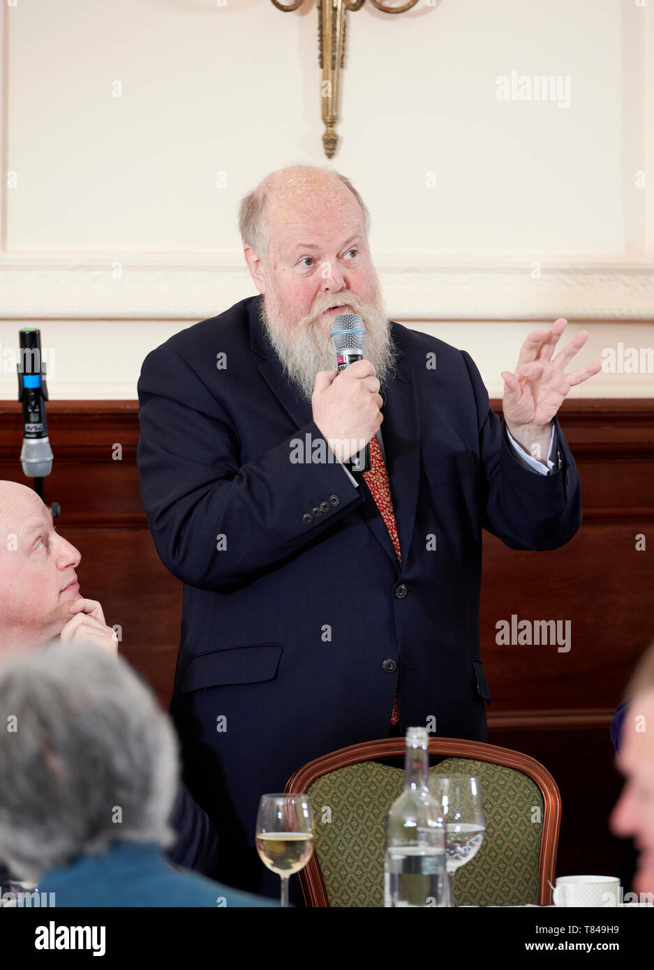 Christopher House at The Oldie Literary Lunch 07/05/19 Stock Photo - Alamy