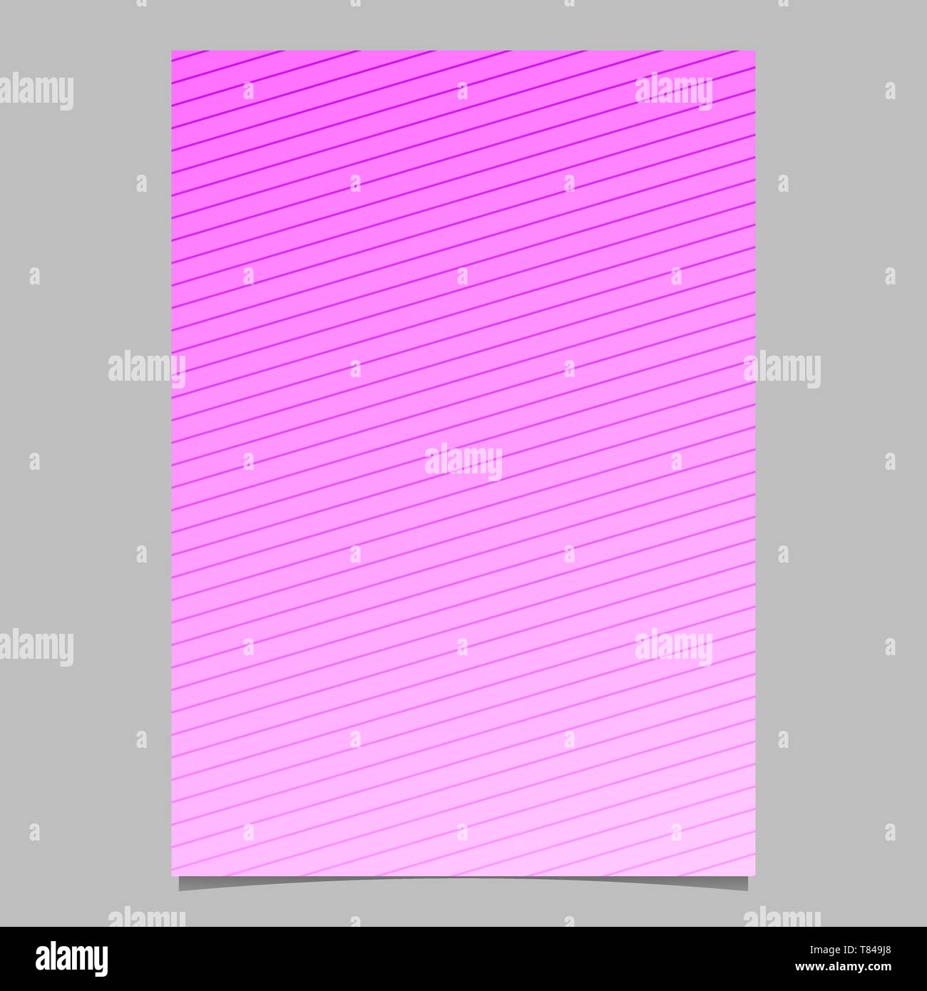 Stripe background template - gradient vector page design Stock Vector ...