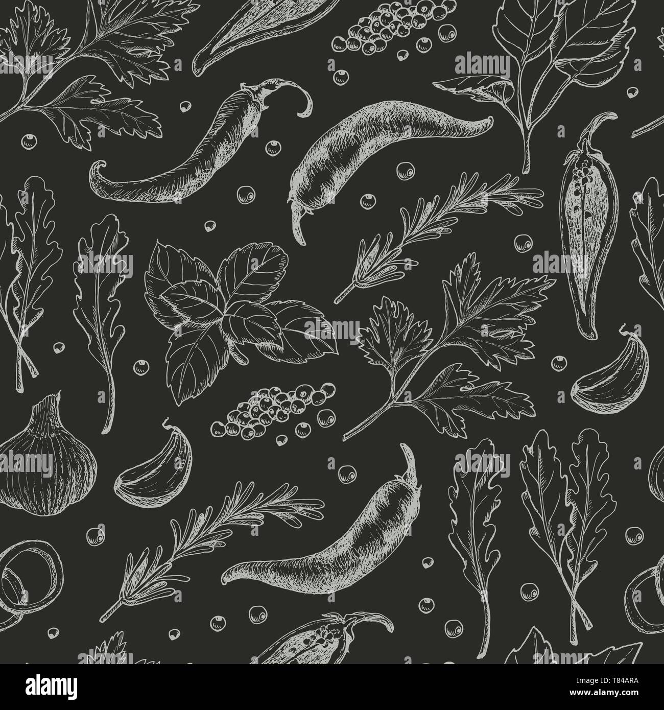 Spices Vector Wallpaper