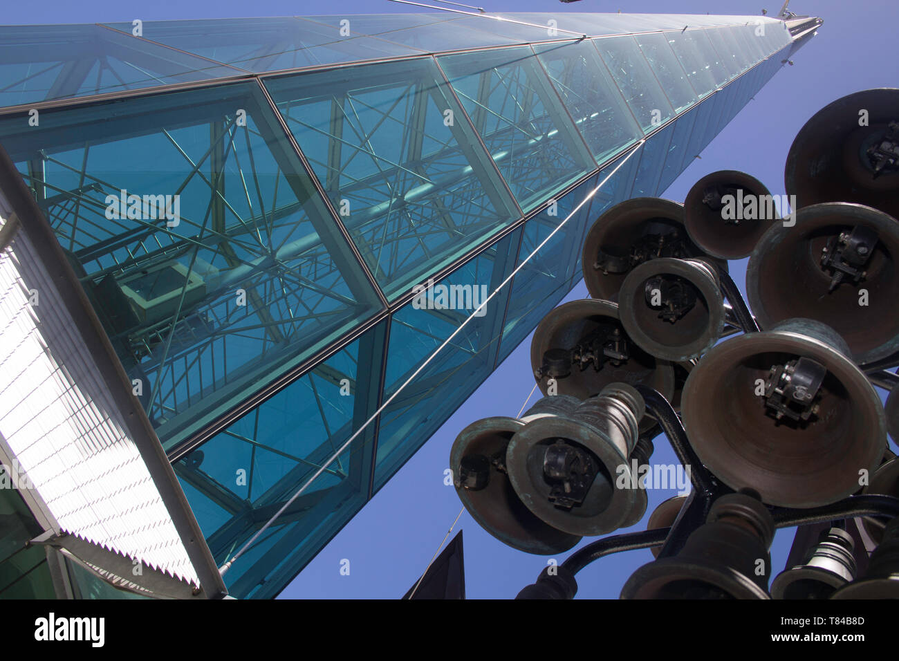 Perth, Western Australia, Australia -17/01/2013 : Details bells inside ...