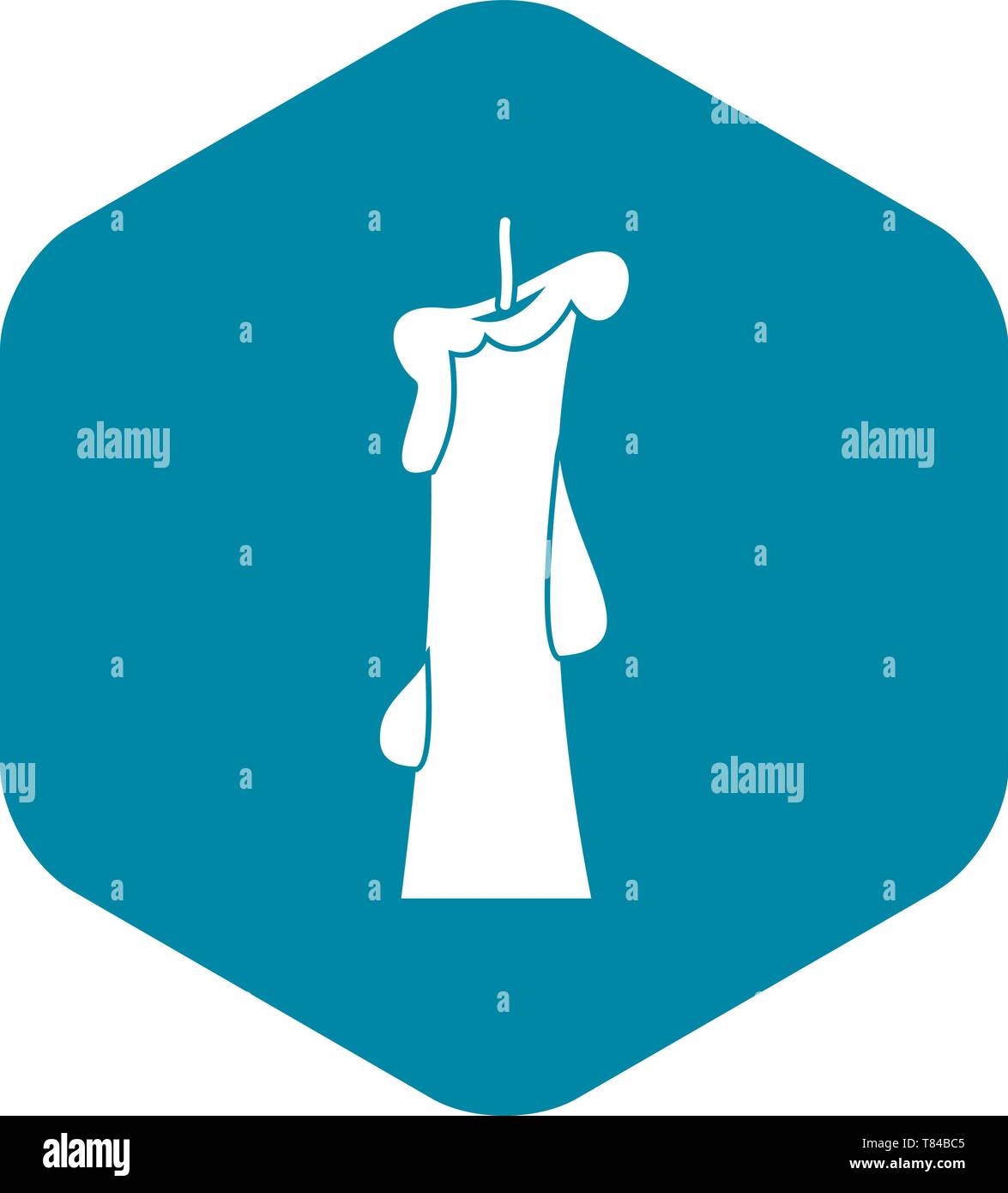 Church candle icon, simple style Stock Vector Image & Art - Alamy