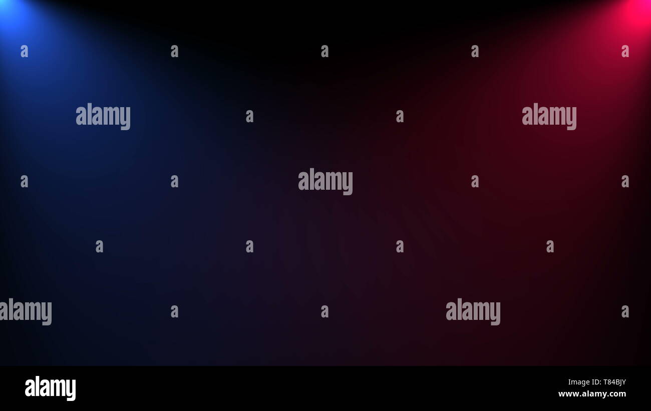 Scene illumination bright lighting with spotlights, 3d render computer ...