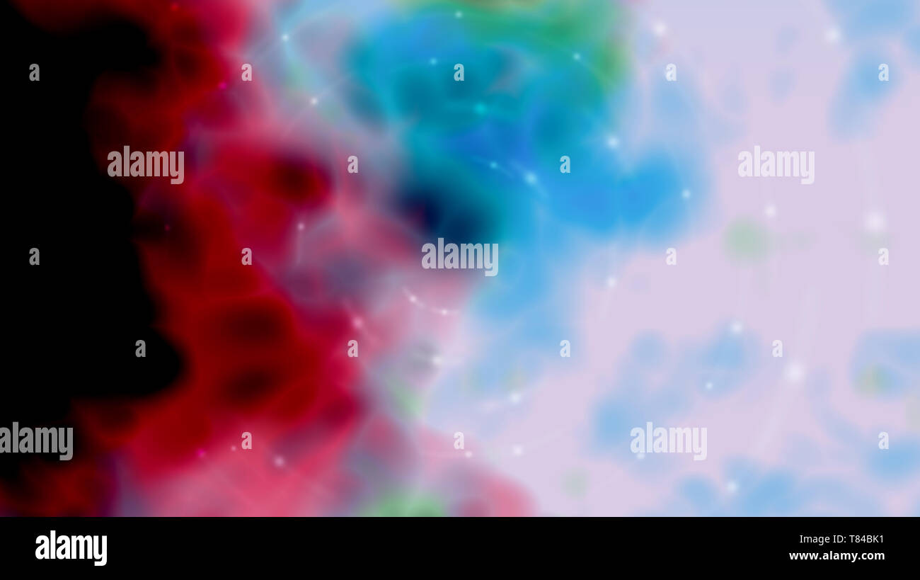 Spray paint abstraction with effect of water and diffusion, and ...