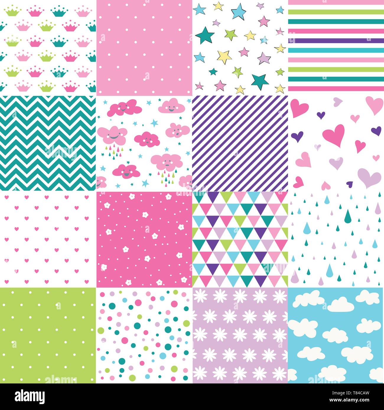 Moon patterns Stock Vector Images - Alamy