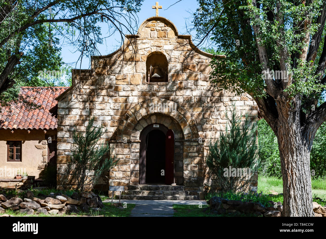 Sacred Heart Chapel, Fort Stanton, New Mexico USA Stock Photo - Alamy
