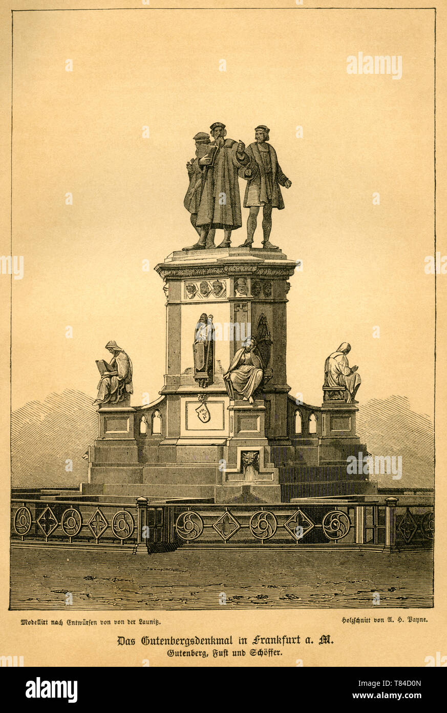 Johannes gutenberg printing press hi-res stock photography and images ...