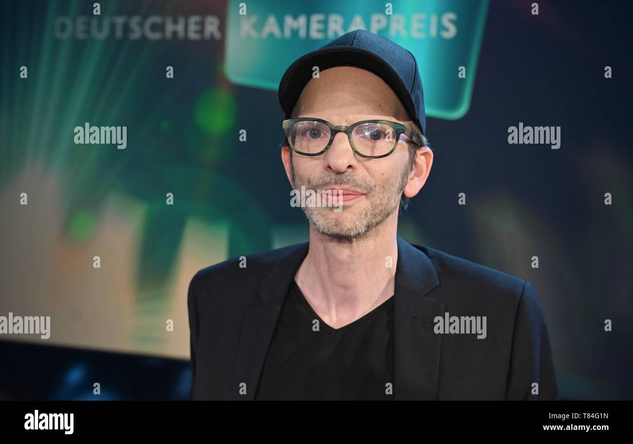 Cologne, Germany. 10th May, 2019. The film editor Stefan Stabenow is ...