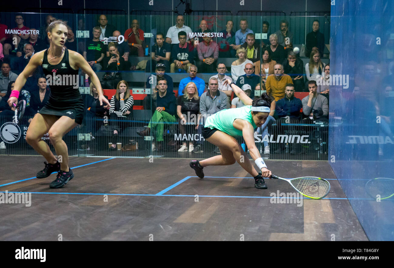 National Squash Centre, Manchester, UK. 10th May, 2019. Manchester Open ...