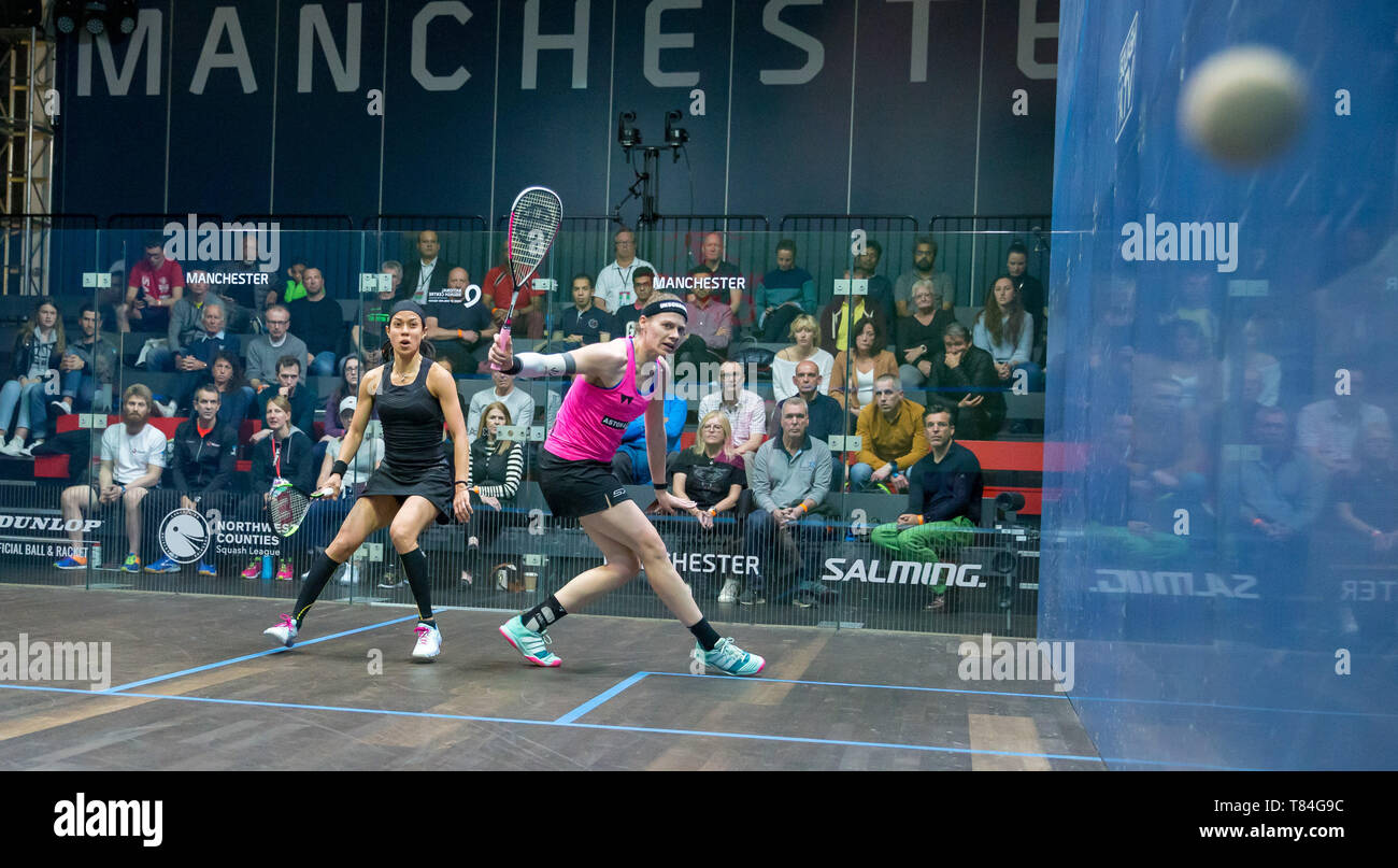 National Squash Centre, Manchester, UK. 10th May, 2019. Manchester Open ...