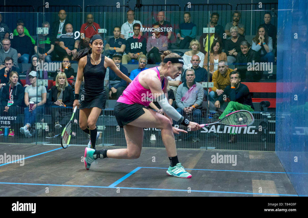 National Squash Centre, Manchester, UK. 10th May, 2019. Manchester Open ...