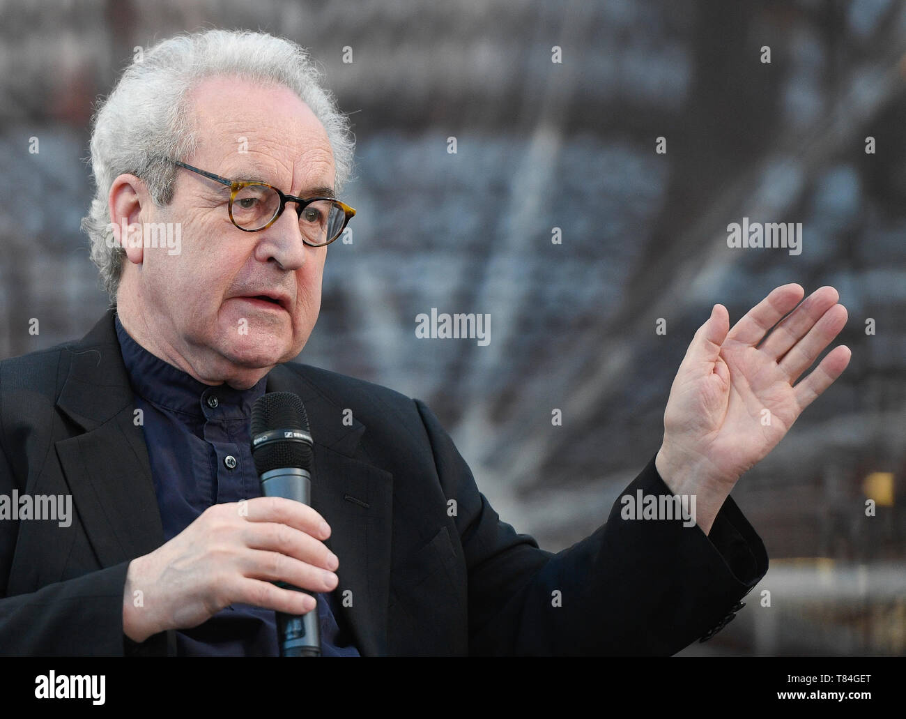 Prague, Czech Republic. 10th May, 2019. Irish novelist John Banville ...