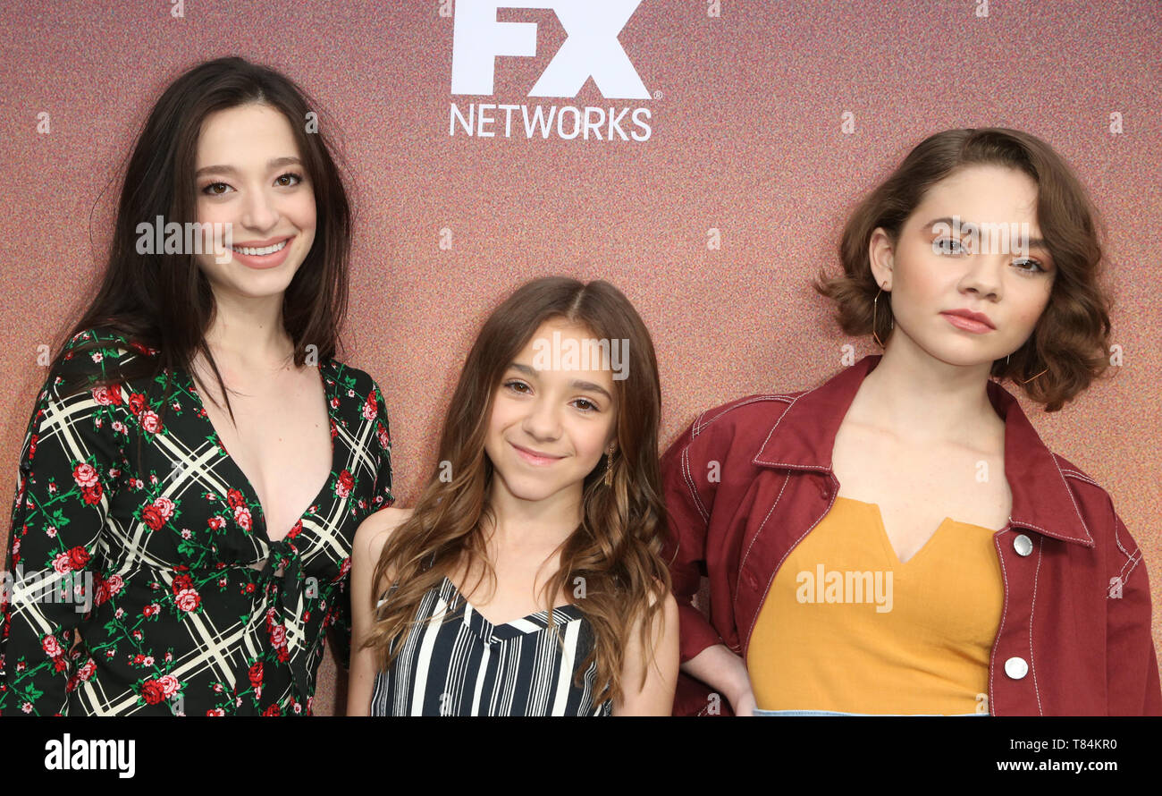 North Hollywood, Ca. 10th May, 2019. Mikey Madison, Hannah Alligood ...