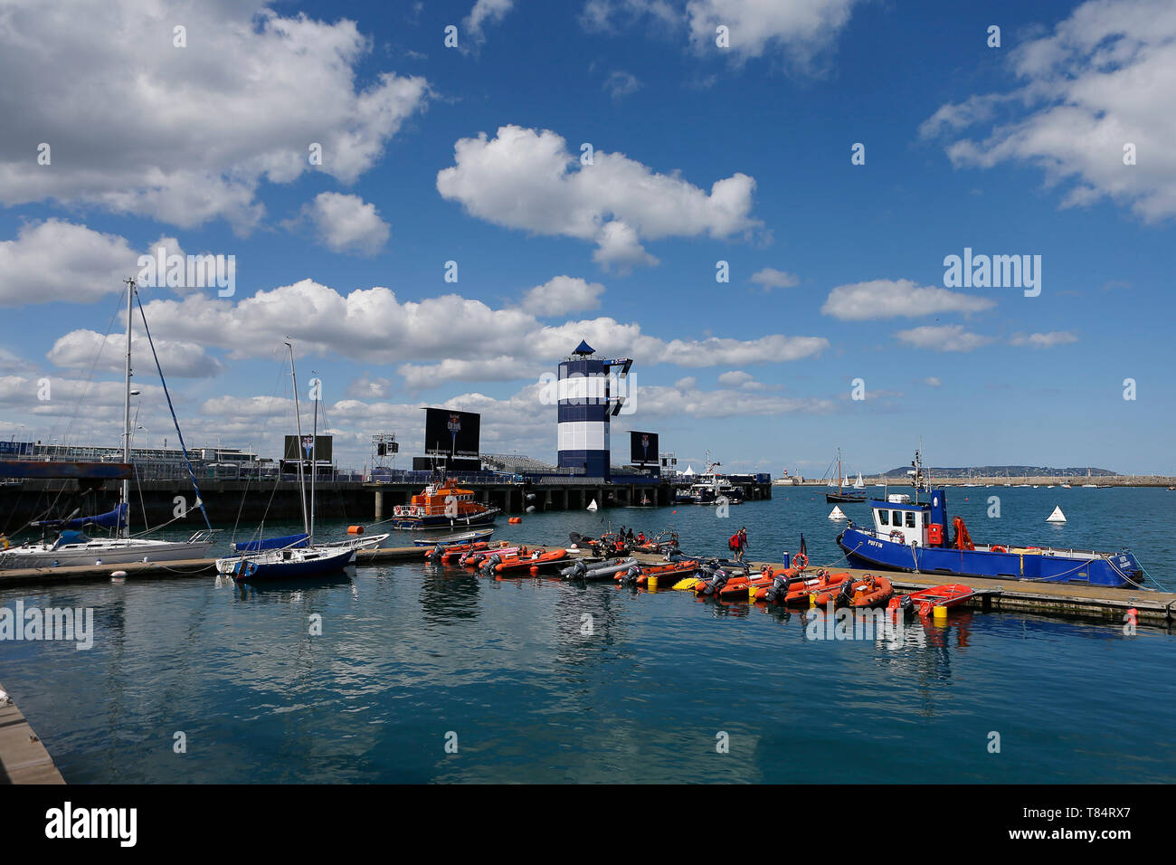Dun Laoghaire, Dublin, Ireland. 11th May, 2019. Red Bull Cliff Diving ...