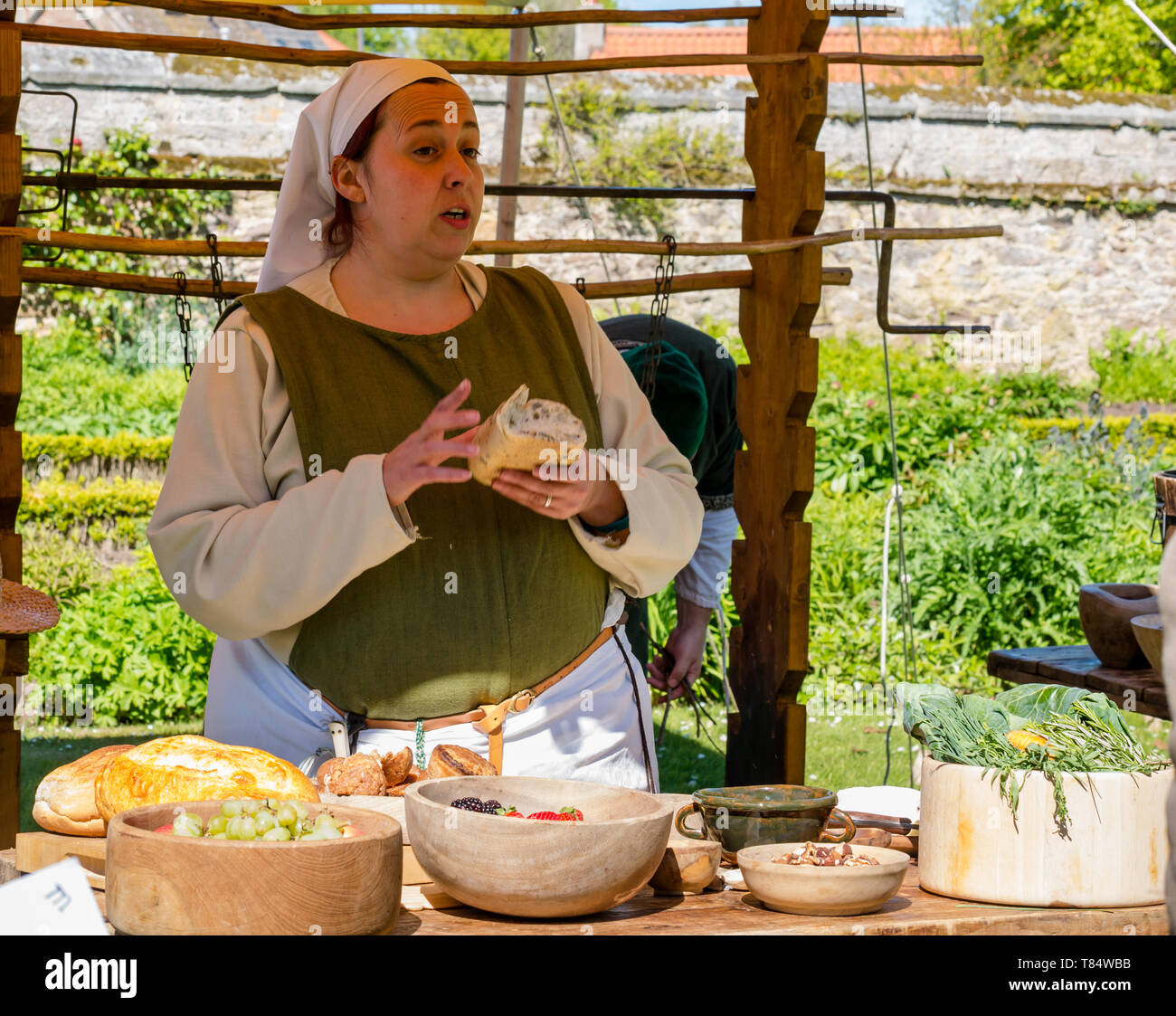 Dirleton Castle, East Lothian, Scotland, United Kingdom, 11 May 2019 ...