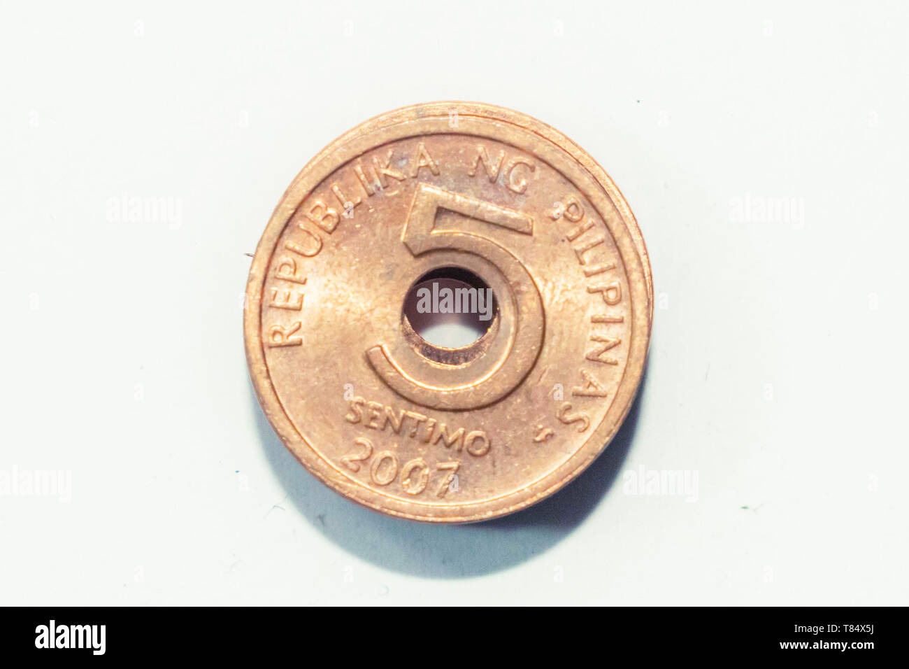 Philippine peso coins hi-res stock photography and images - Alamy