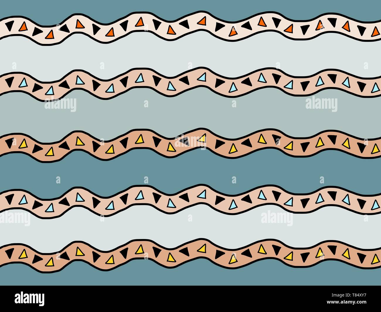 African style background - seamless ethnic art backdrop Stock Vector ...